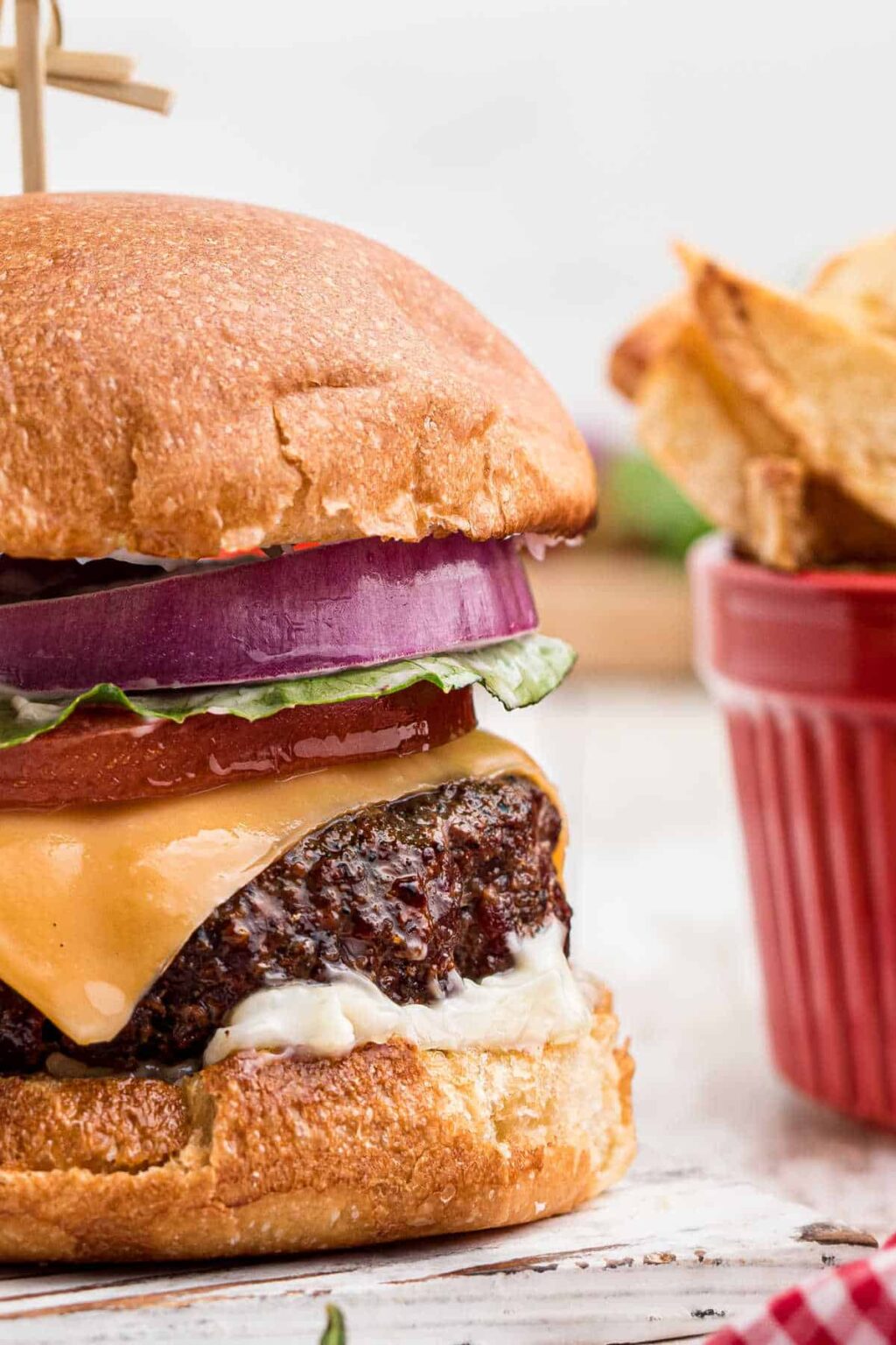 Grilled Venison Burger | The Cagle Diaries