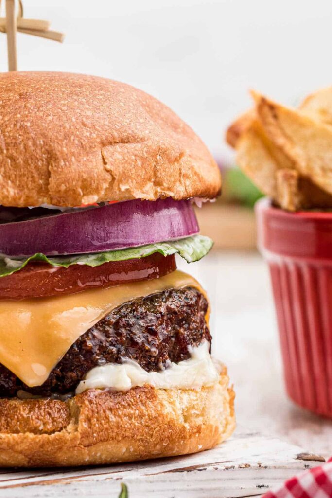 Grilled Venison Burger | The Cagle Diaries