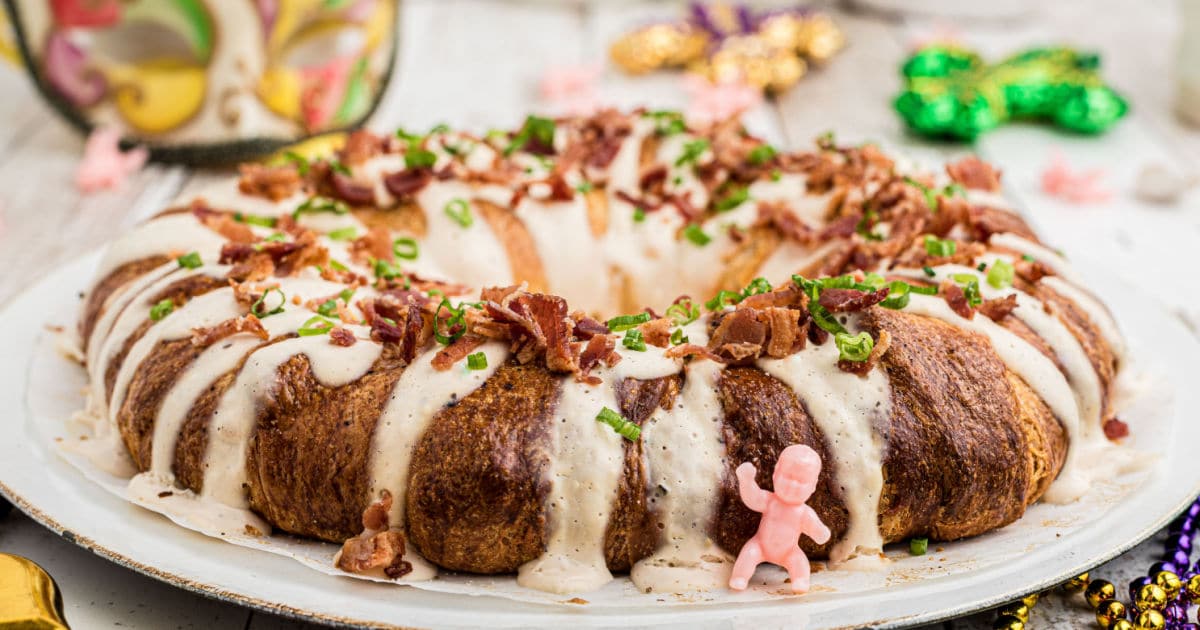 Easy Boudin King Cake | The Cagle Diaries