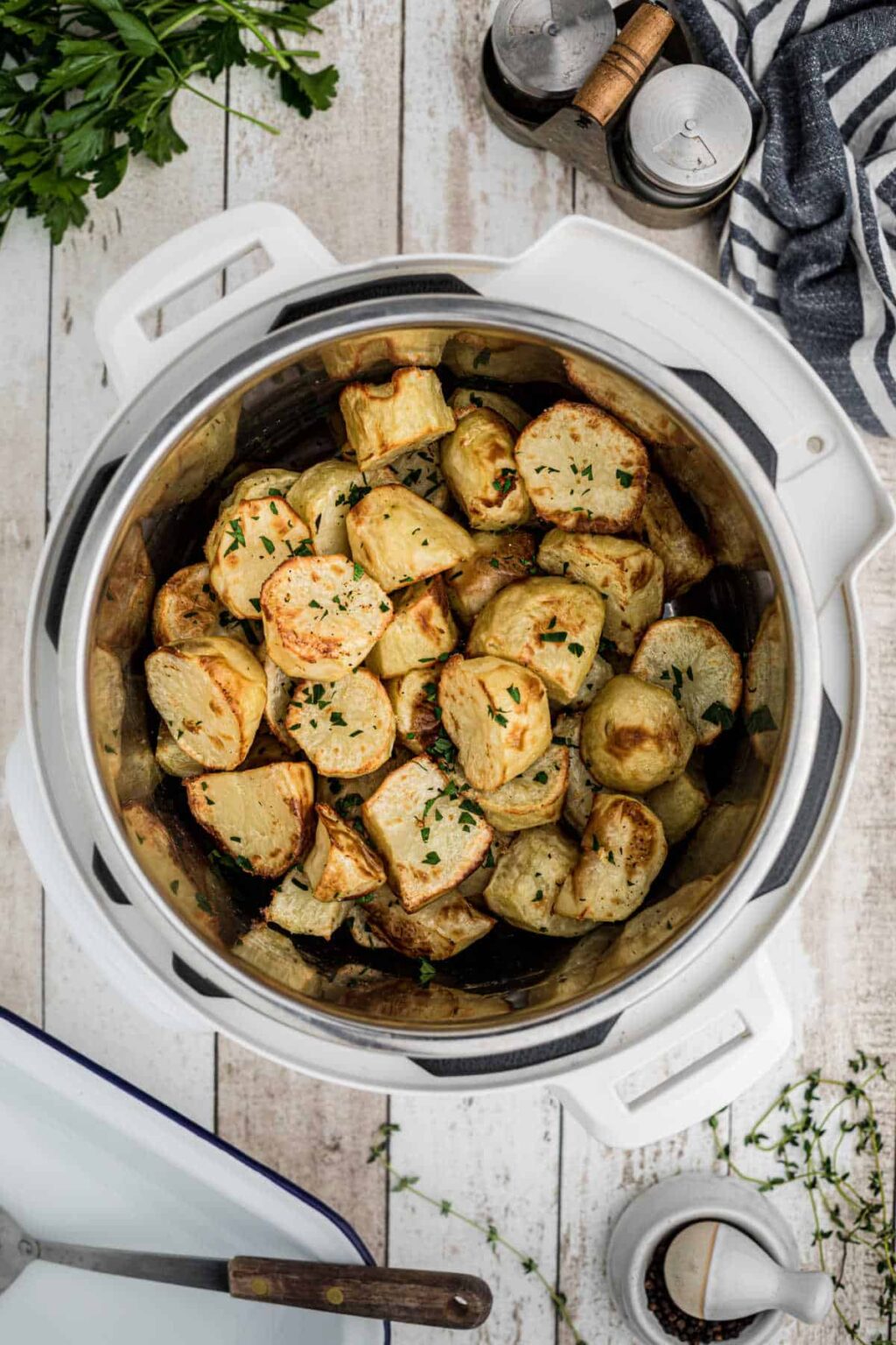 Crispy Instant Pot Potatoes | The Cagle Diaries