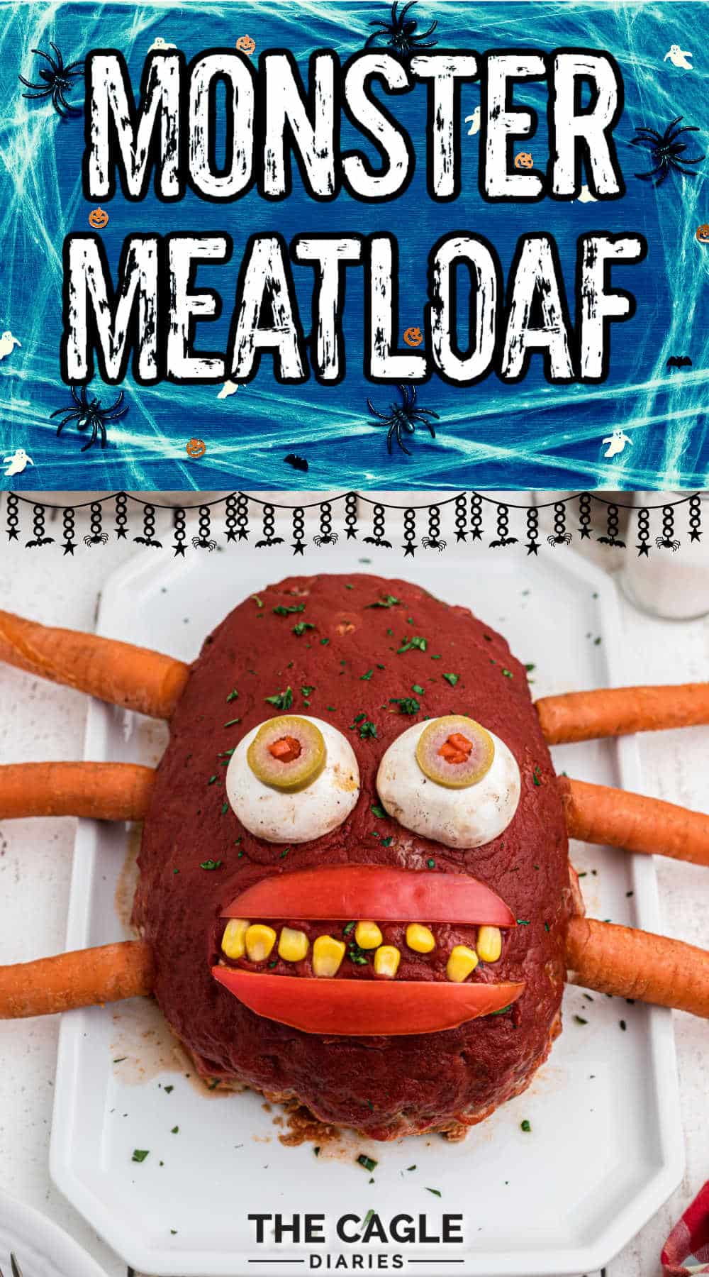 Monster Meatloaf Recipe For Halloween | The Cagle Diaries