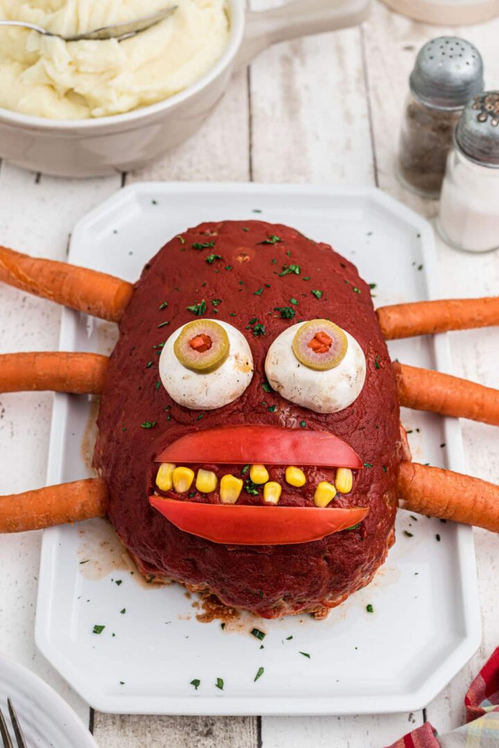 Monster Meatloaf Recipe For Halloween | The Cagle Diaries