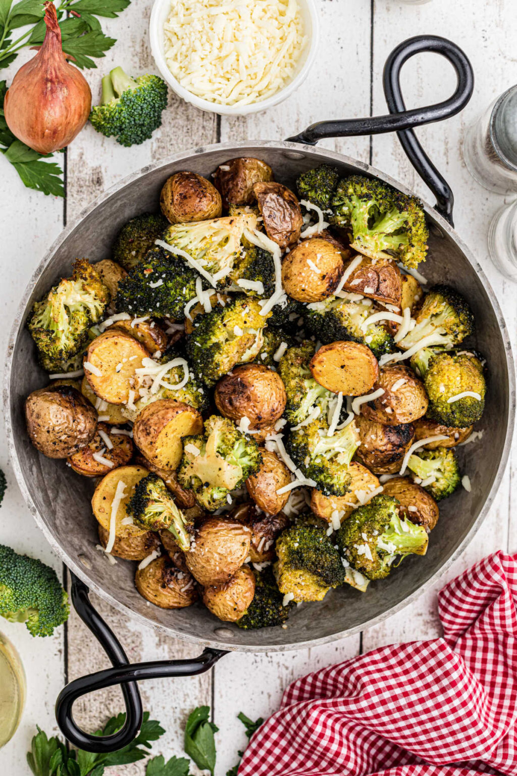 Roasted Potatoes and Broccoli | The Cagle Diaries
