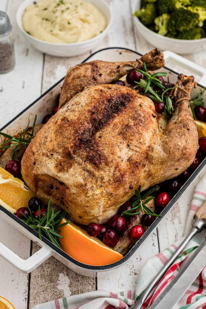 Christmas Roast Chicken | The Cagle Diaries