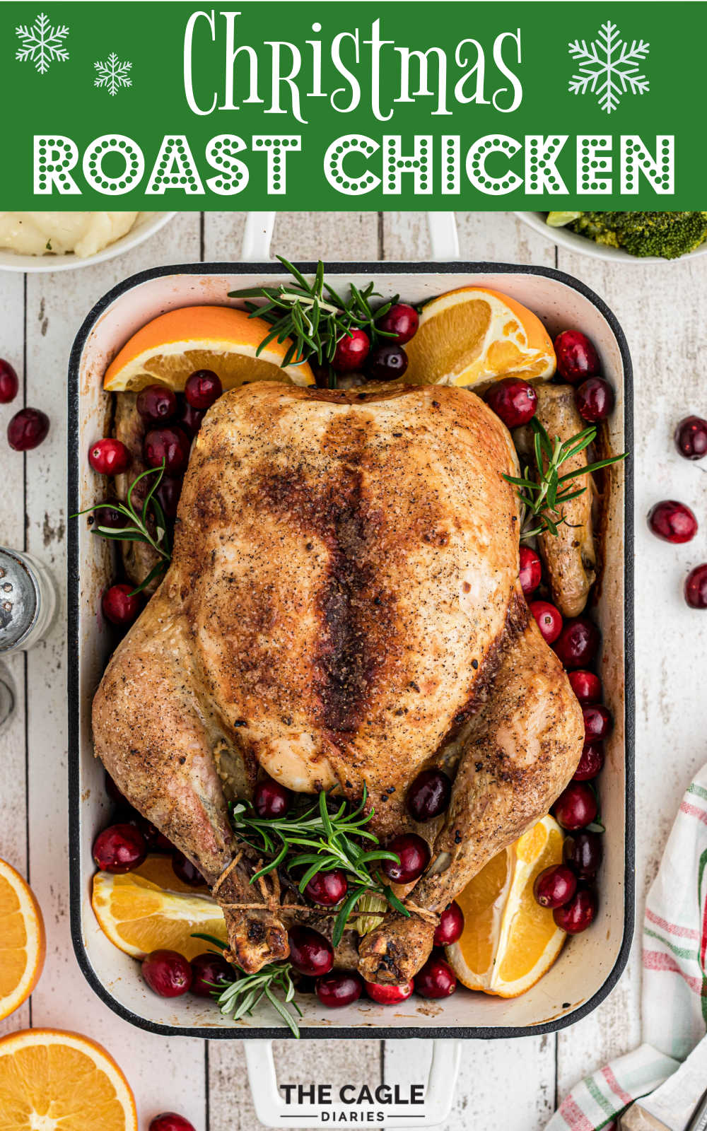 Christmas Roast Chicken | The Cagle Diaries