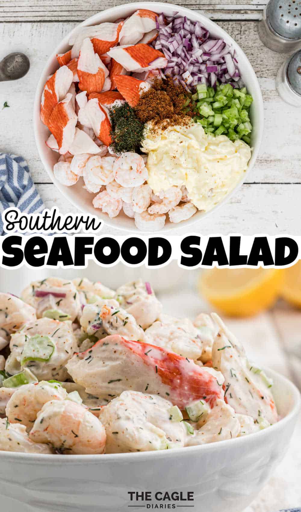 Southern Seafood Salad | The Cagle Diaries