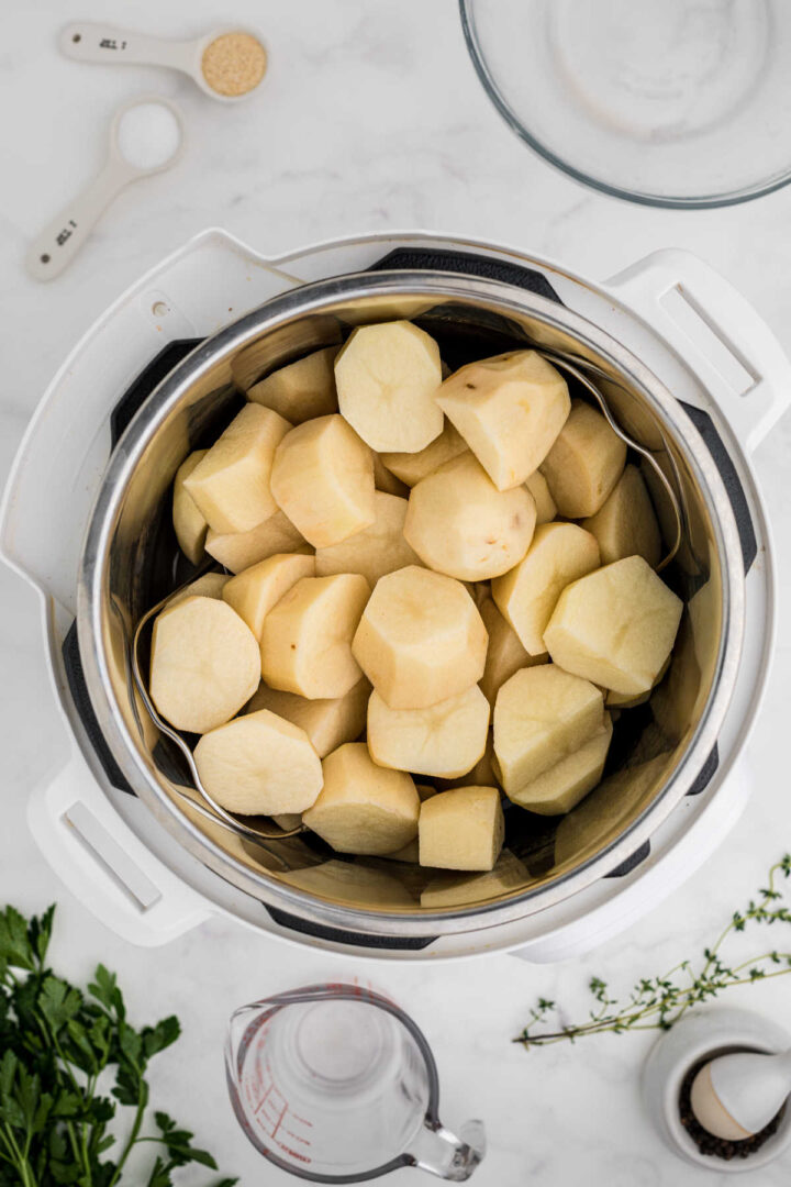 Crispy Instant Pot Potatoes | The Cagle Diaries