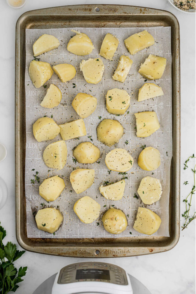 Crispy Instant Pot Potatoes | The Cagle Diaries