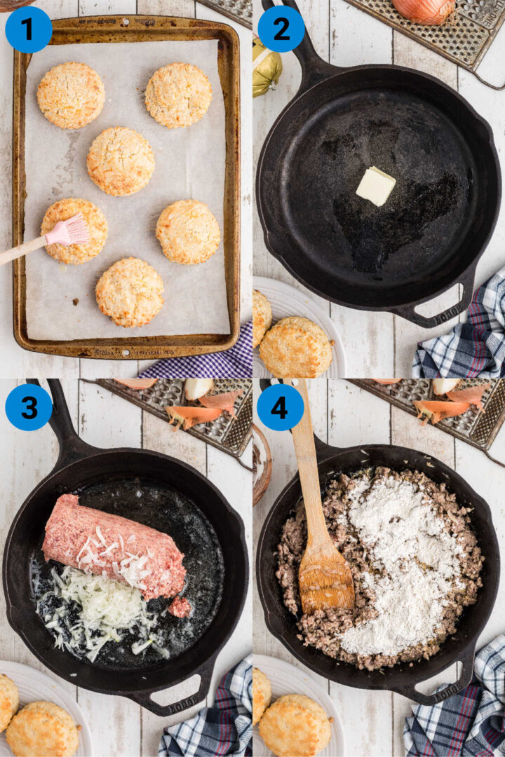 Comforting Biscuits and Gravy | The Cagle Diaries