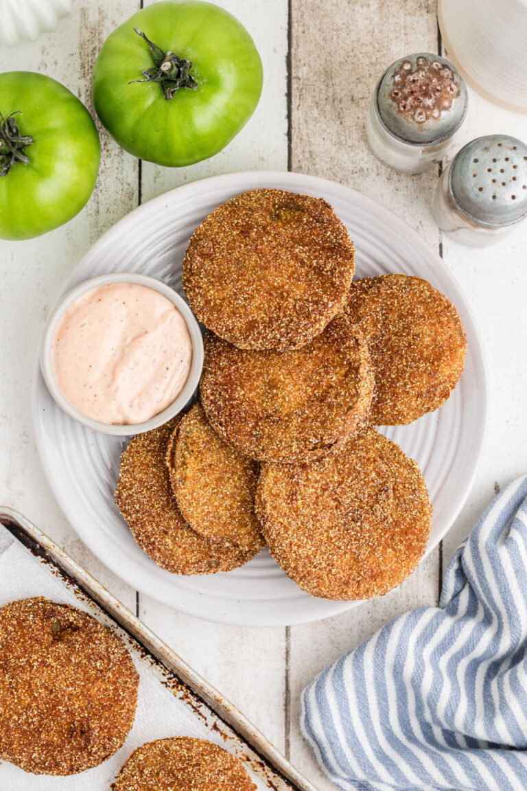 Tangy Fried Green Tomatoes | The Cagle Diaries