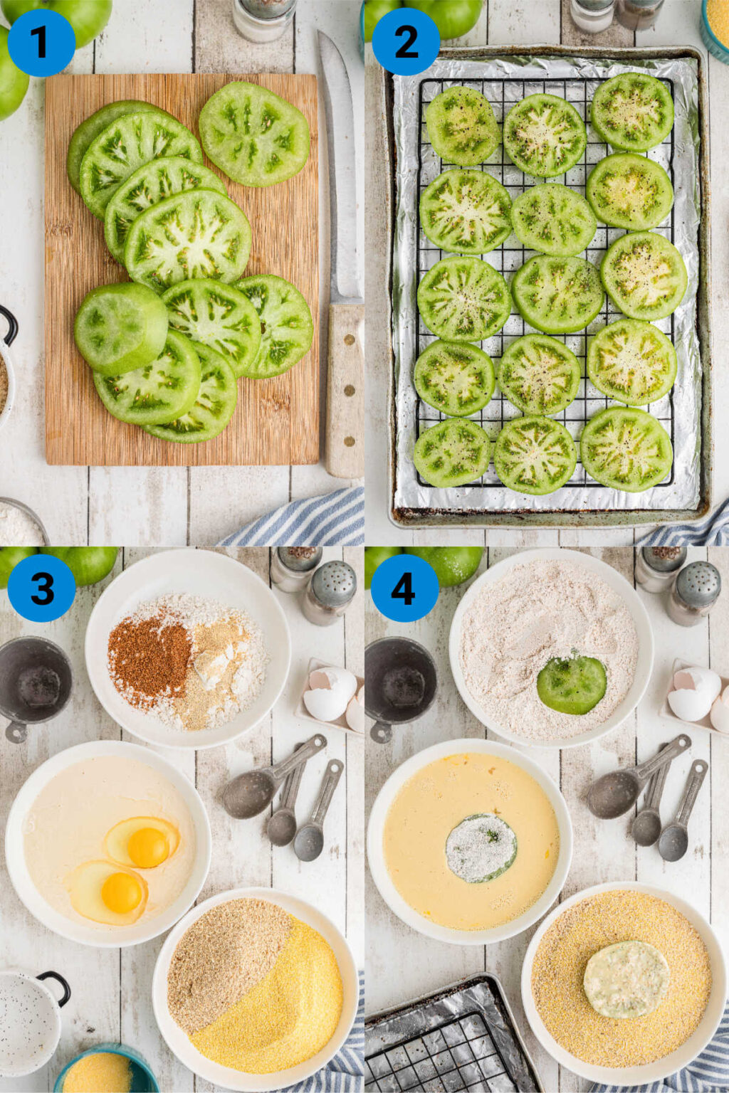 Tangy Fried Green Tomatoes | The Cagle Diaries