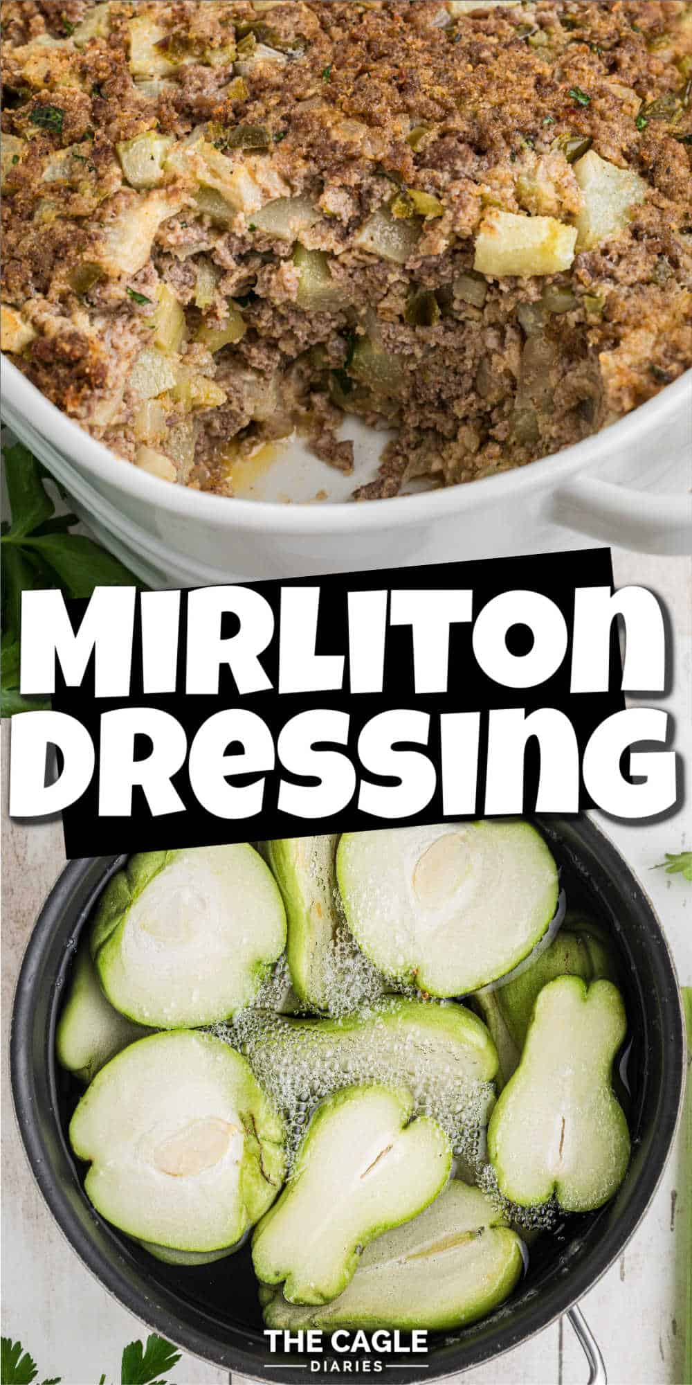 Mirliton Dressing | The Cagle Diaries