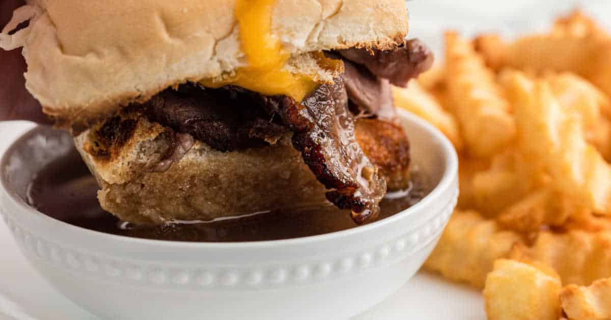 Leftover Prime Rib French Dip | The Cagle Diaries