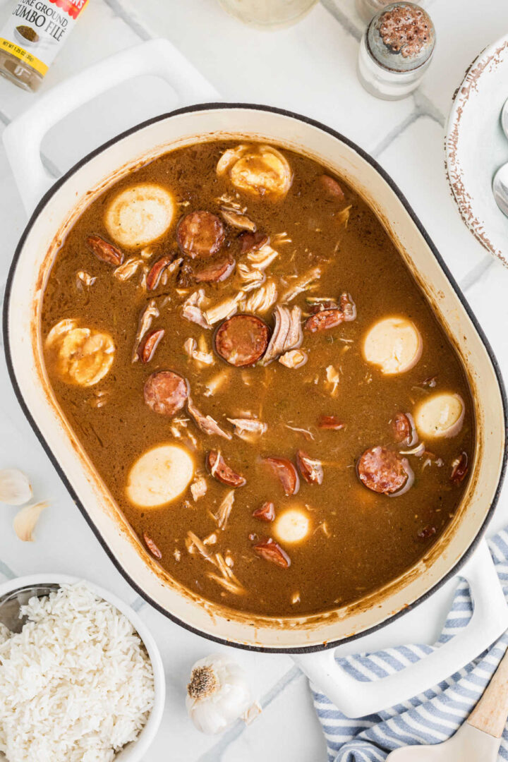Leftover Turkey and Andouille Gumbo | The Cagle Diaries