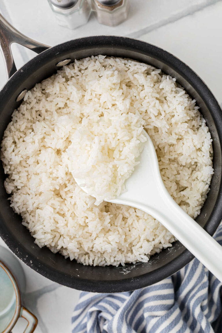 Perfectly Cooked White Rice | The Cagle Diaries