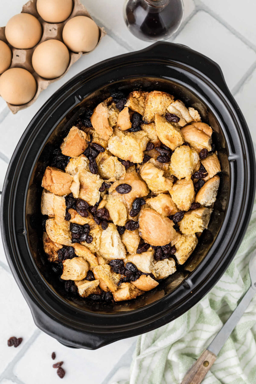 Slow Cooker Bread Pudding | The Cagle Diaries