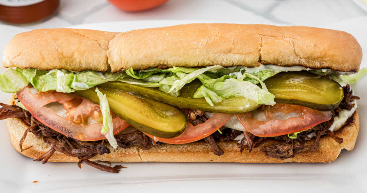 Hearty Roast Beef Po Boy | The Cagle Diaries