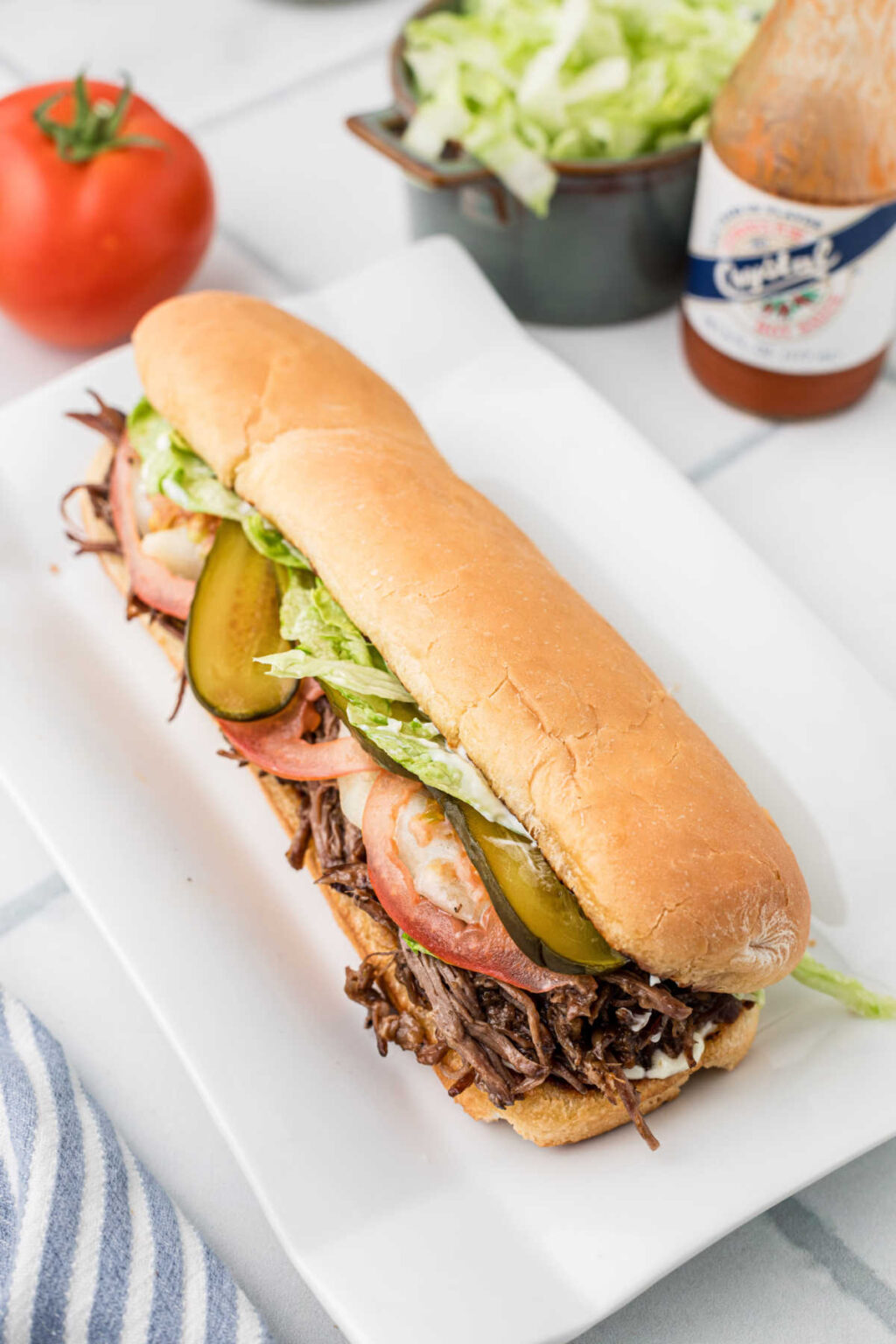 Hearty Roast Beef Po Boy | The Cagle Diaries