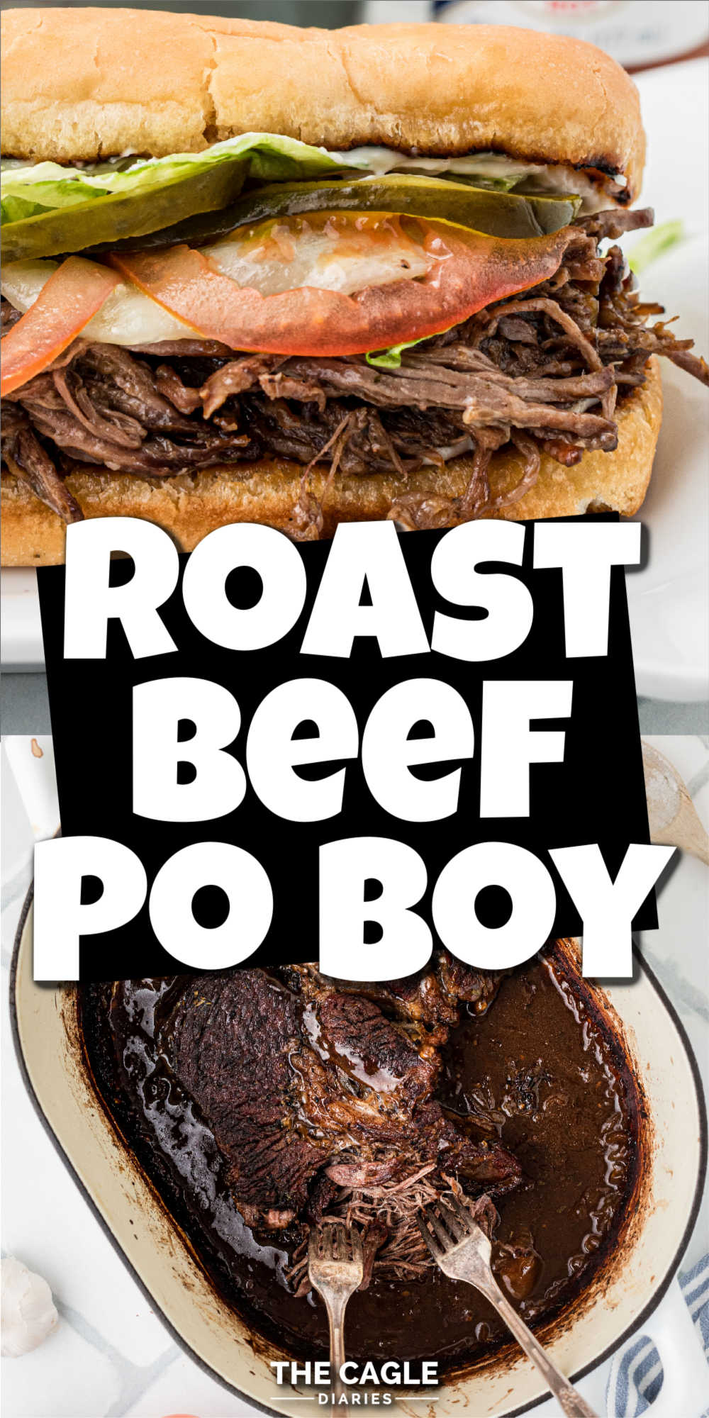 Hearty Roast Beef Po Boy | The Cagle Diaries